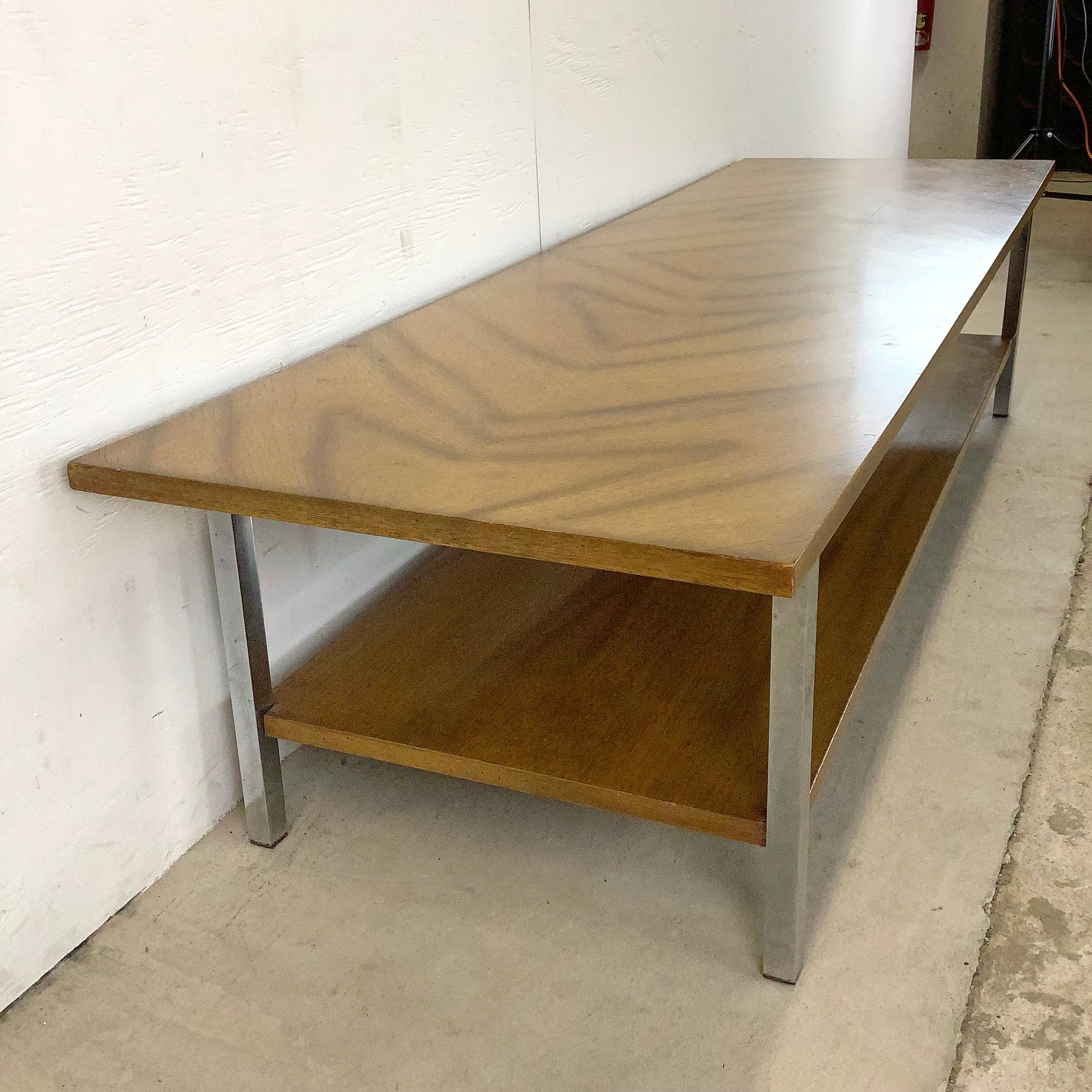Long Mid-Century Two Tier Coffee Table – secondhand stories